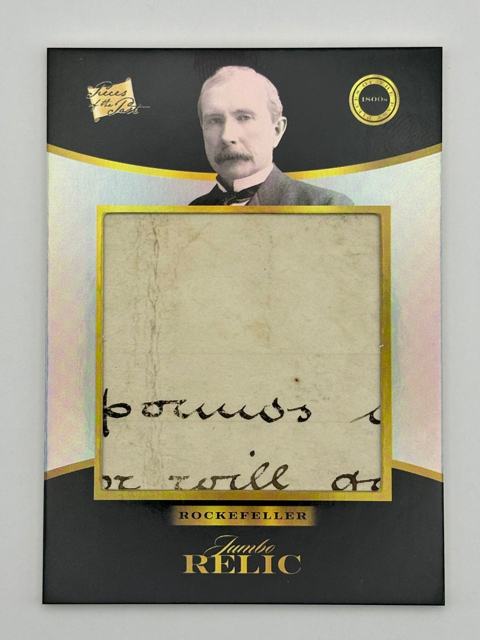 2024 Pieces Of The Past 1800s John D. Rockefeller Jumbo Relic – Great ...