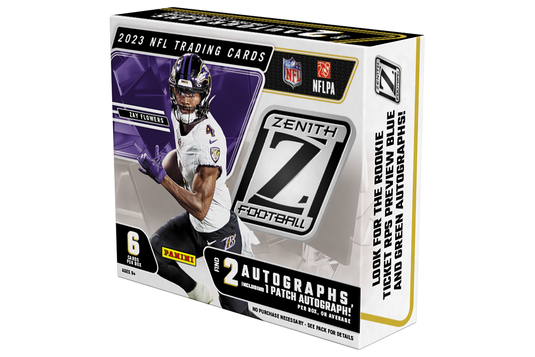 2023 Zenith Football Hobby Box – Great American Sports Cards