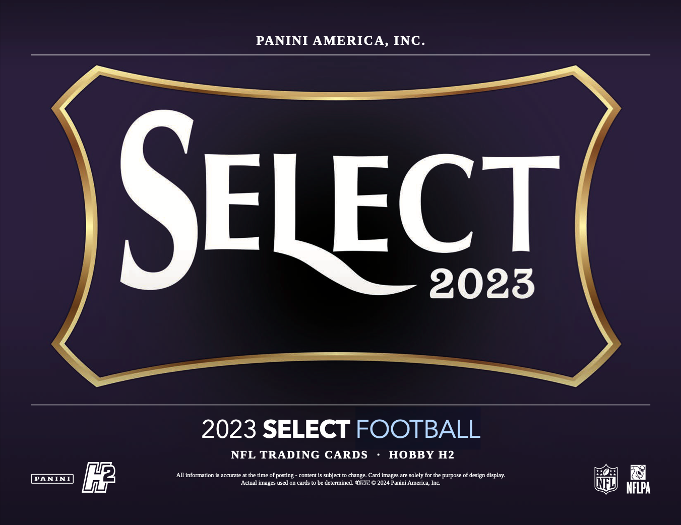 2023 Select Football H2 Box – Great American Sports Cards