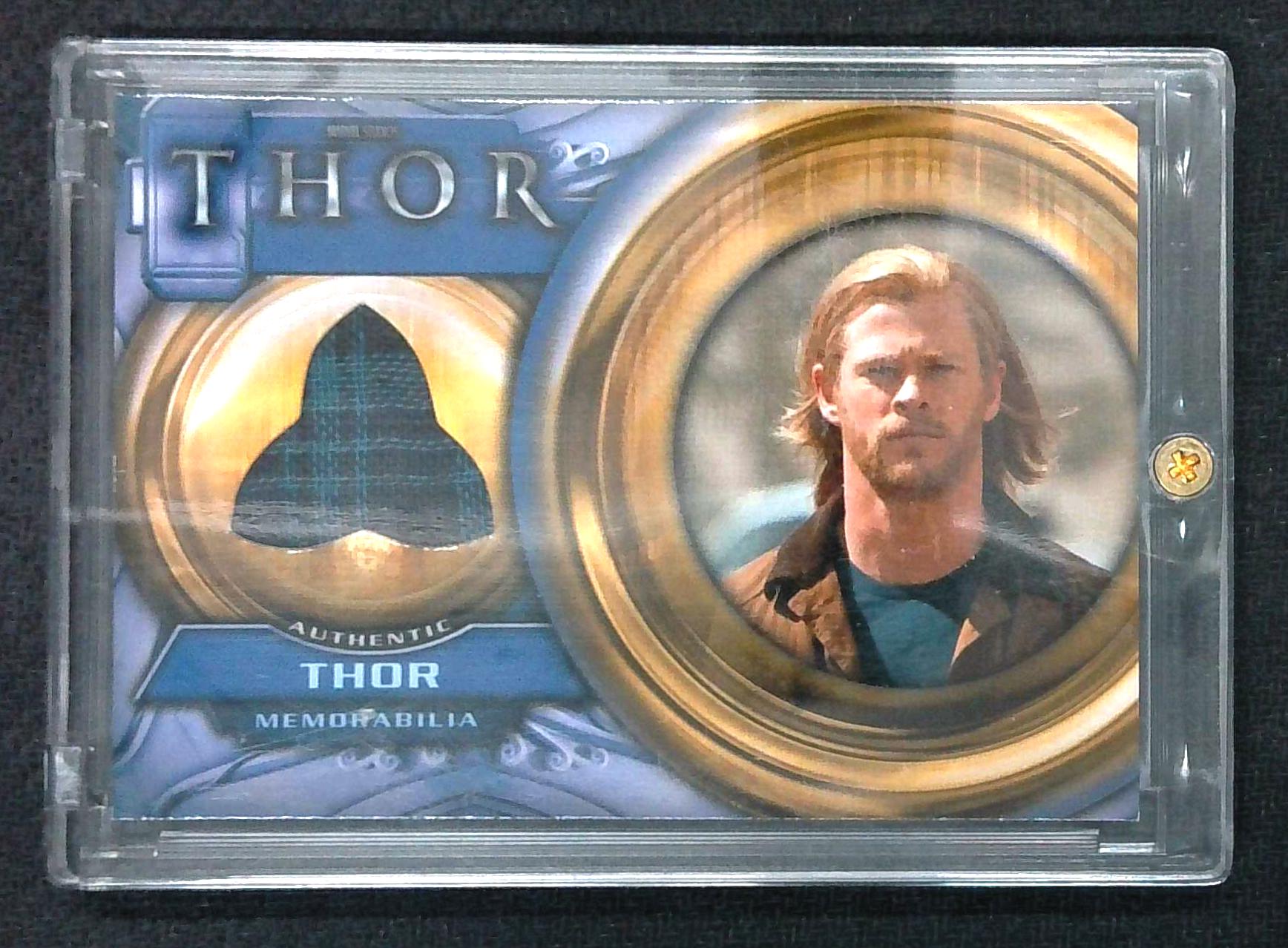 2011 Upper Deck Marvel Thor Movie Memorabilia Card F13 – Chris Hemswor ...