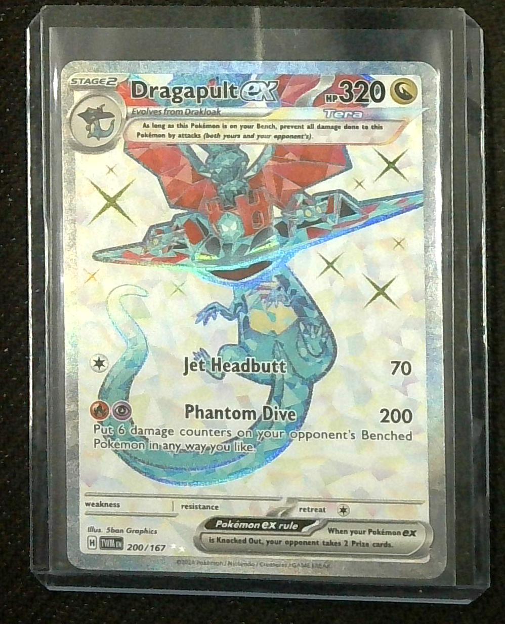 Dragapult ex 200/167 Twilight Masquerade Holo Pokemon TCG – Great ...