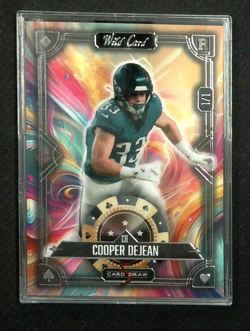 2024 Wild Card Cooper DeJean 5 Card Draw 1/1 Rookie – Great American ...