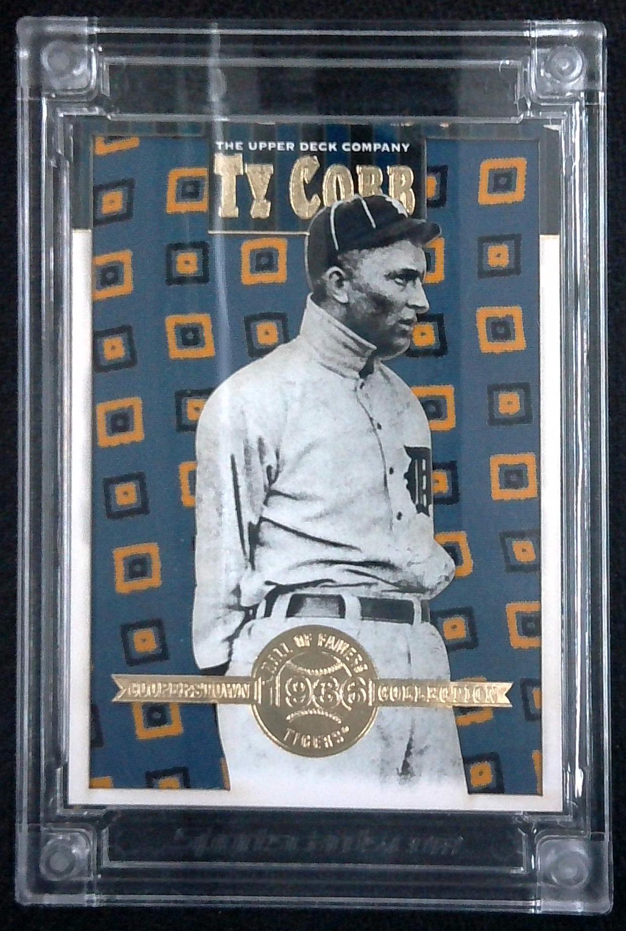 Ty Cobb Jersey Fusion Profusion Final Hospital Stay Robe Memorabilia C ...