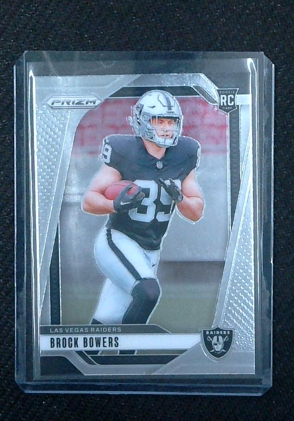2024 Panini Prizm Brock Bowers Rookie Las Vegas Raiders #315 – Great ...