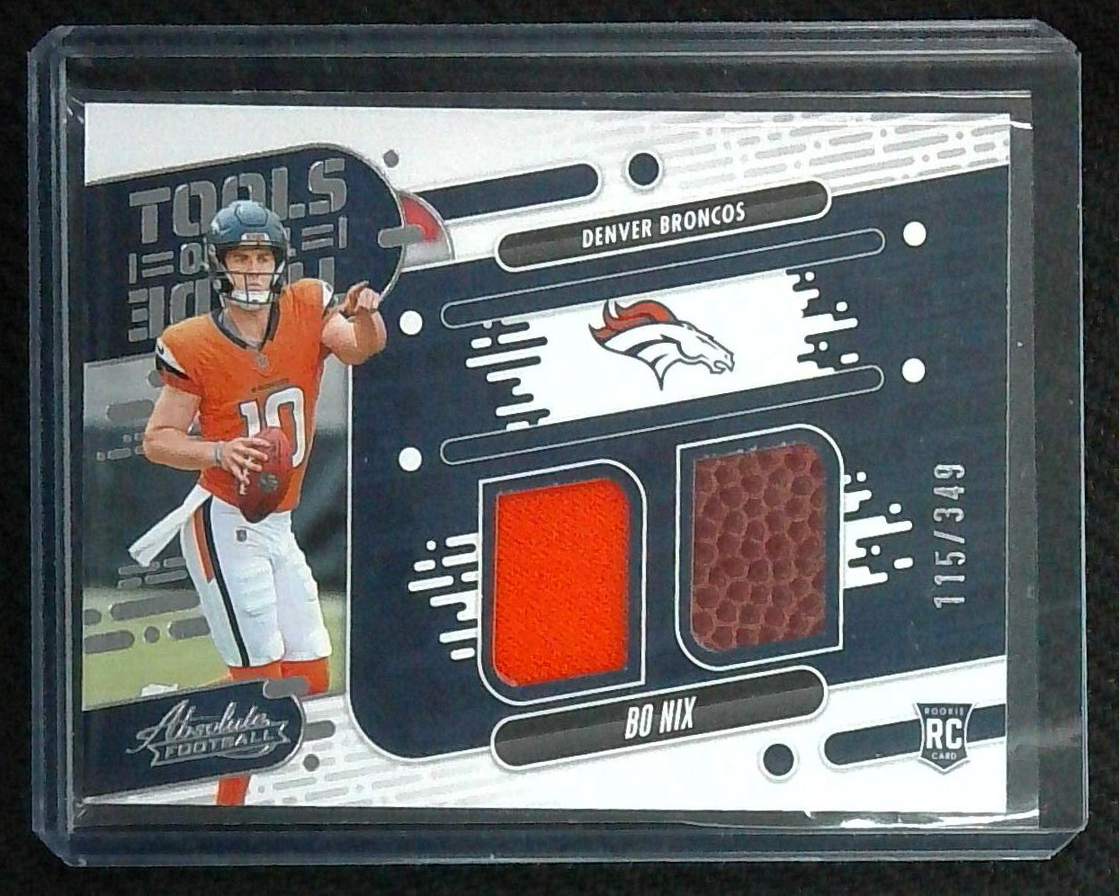 2024 Absolute Tools Of The Trade Bo Nix Dual Relic Rookie /349 – Great ...