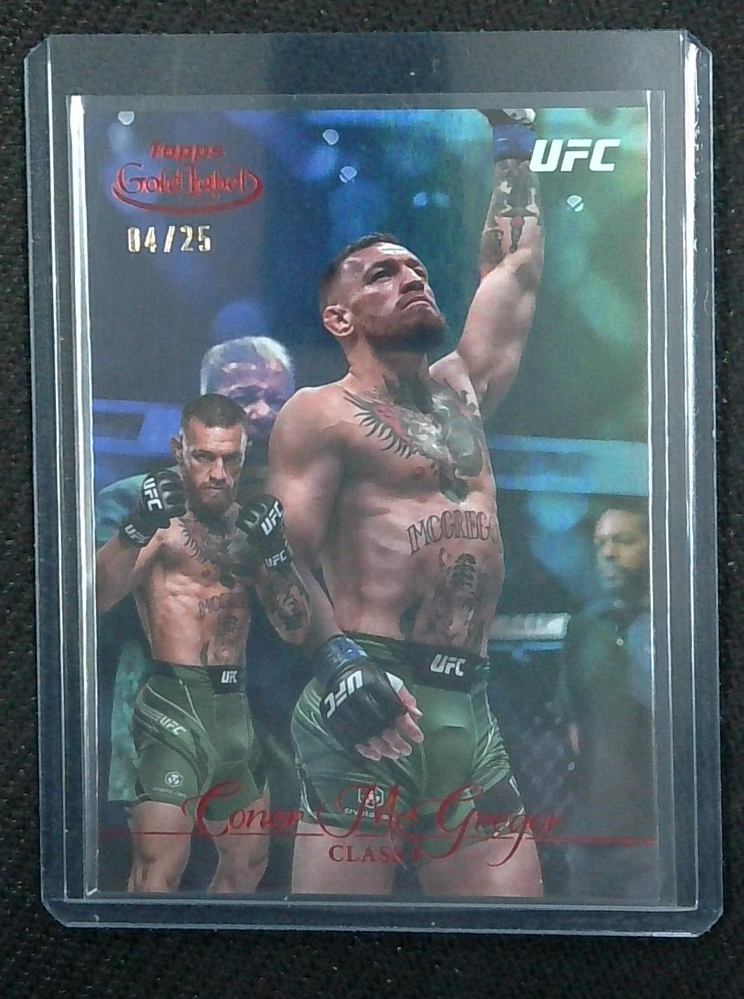 2024 Topps Gold Label UFC Conor McGregor Class 1 /25 – Great American ...