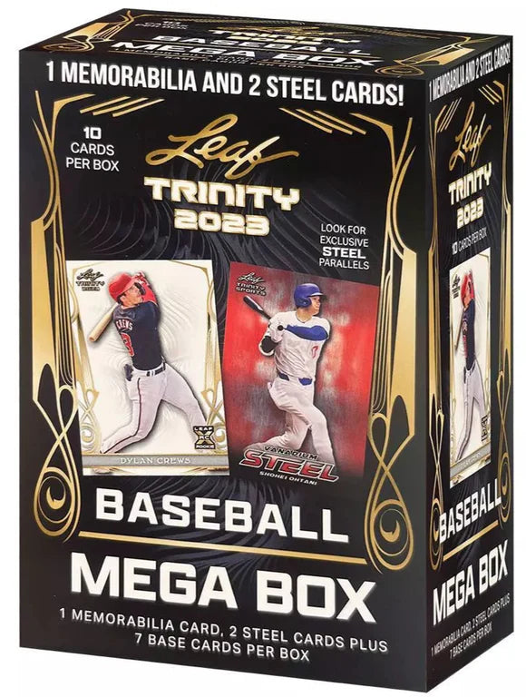 2023 Leaf Trinity Baseball Mega Box – Great American Sports Cards