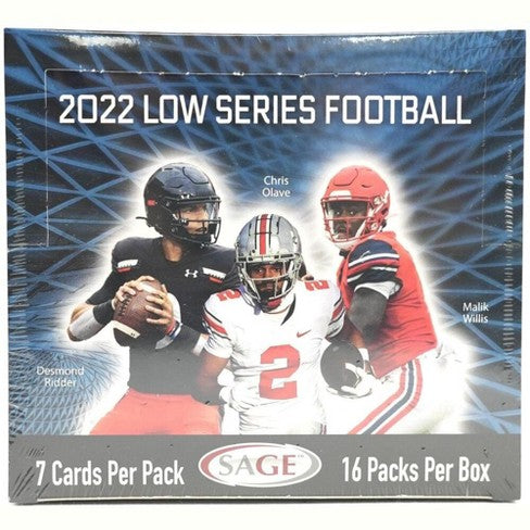 2022 Sage Low Series Football Hobby Box – Great American Sports Cards