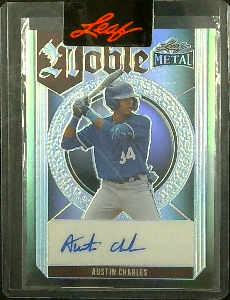 2023 Leaf Metal Austin Charles Noble Auto 1/1 proof – Great American ...