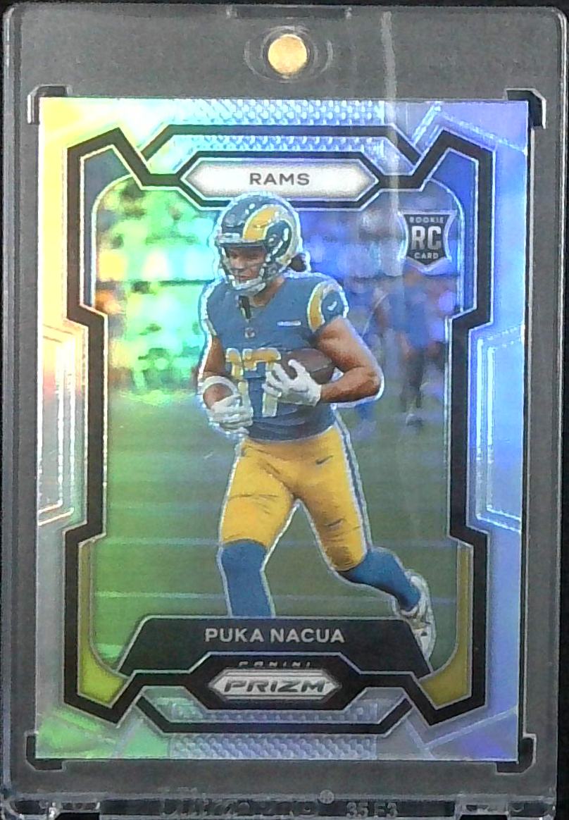 2023 Prizm Puka Nacua Silver Rookie – Great American Sports Cards