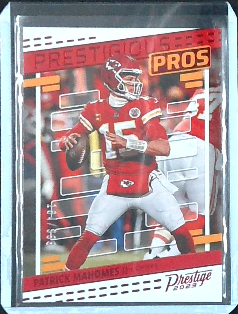 2023 Prestige Prestigious Pros Patrick Mahomes /399 – Great American ...
