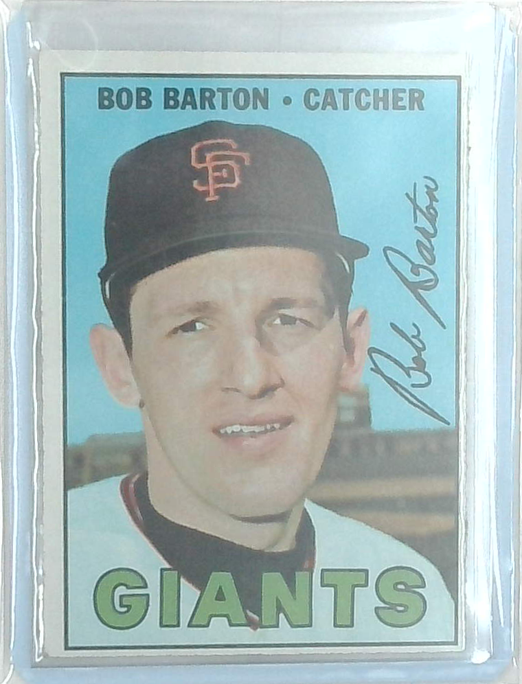 1967 TOPPS #462 BOB BARTON – Great American Sports Cards