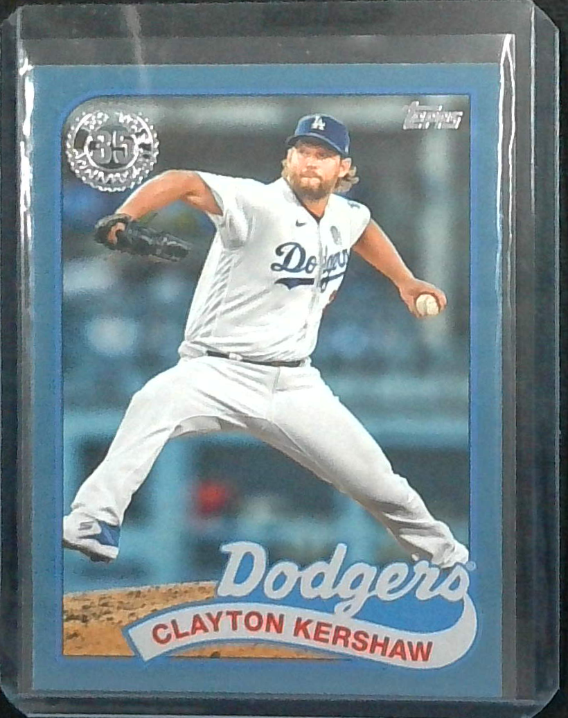 2024 Topps Series 1 35th Anniversary Blue Clayton Kershaw – Great ...