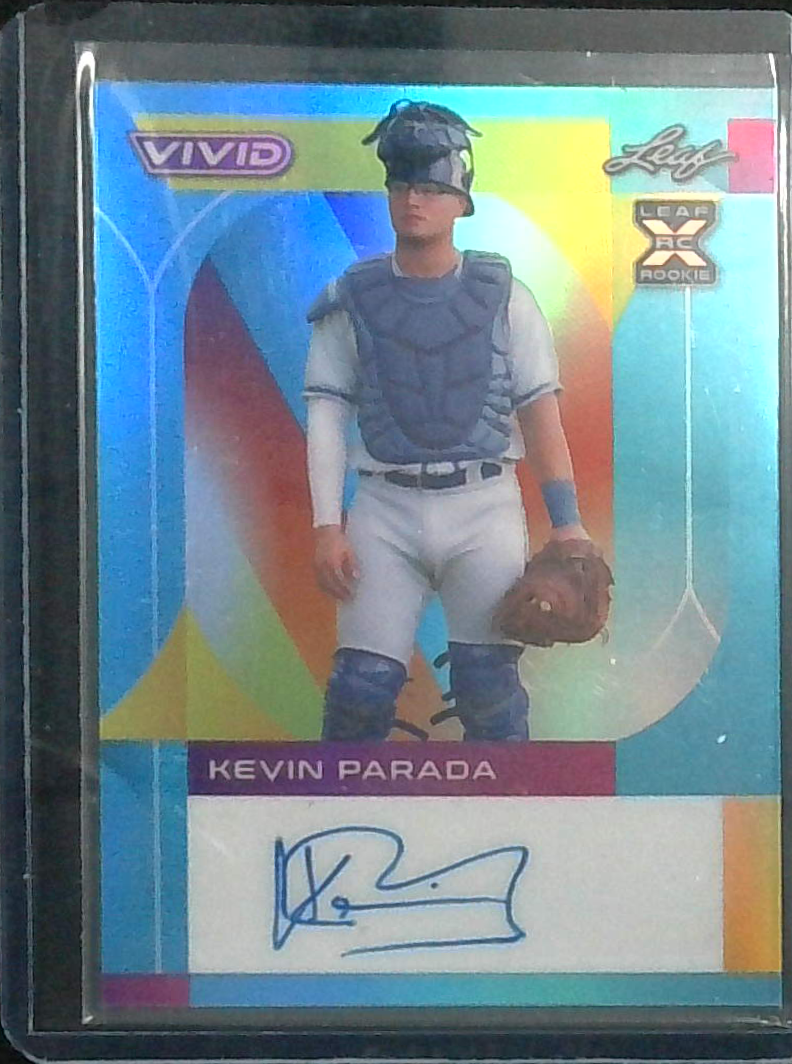 Kevin Parada RC #BA-KP1 1/1 Auto 2022 Leaf Vivid New York Mets – Great ...