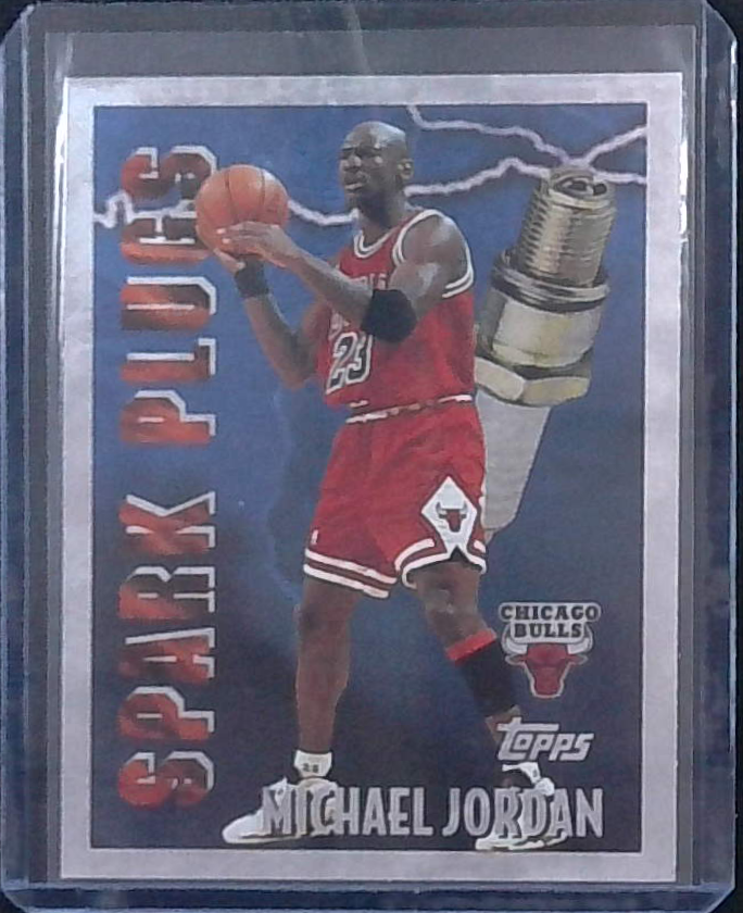 1996 Topps SP2 Michael Jordan Spark Plugs Insert – Great American ...