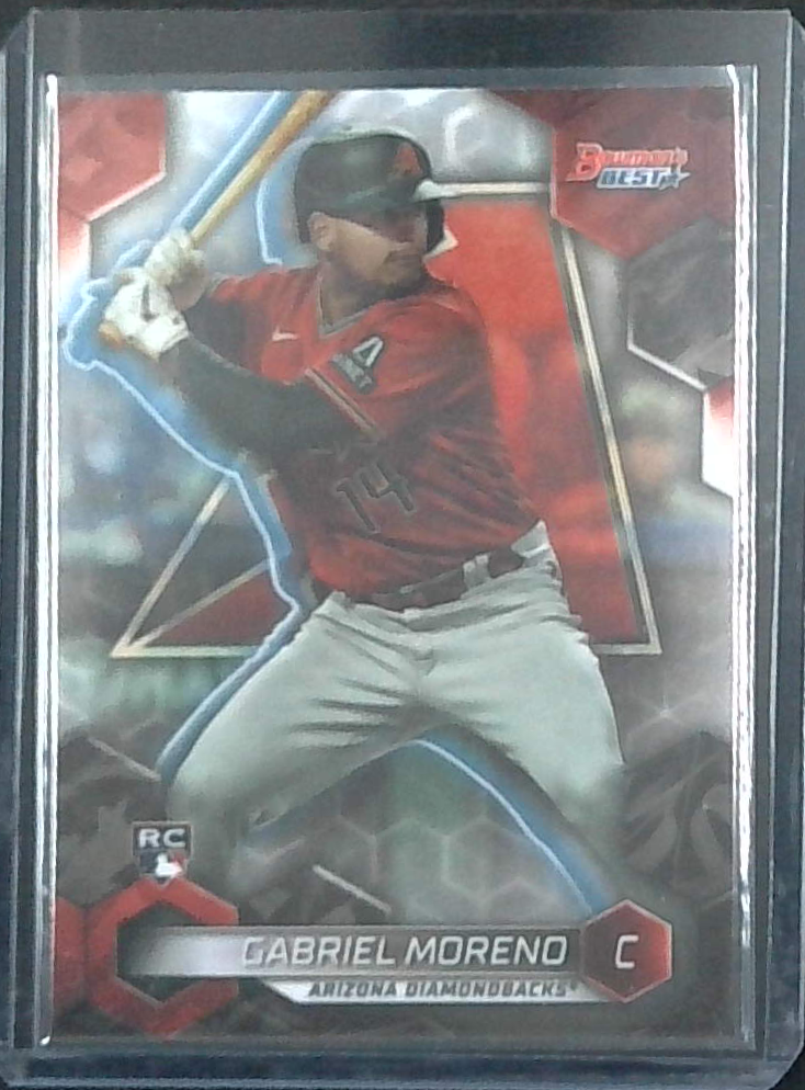 2023 BOWMANS BEST GABRIEL MORENO – Great American Sports Cards