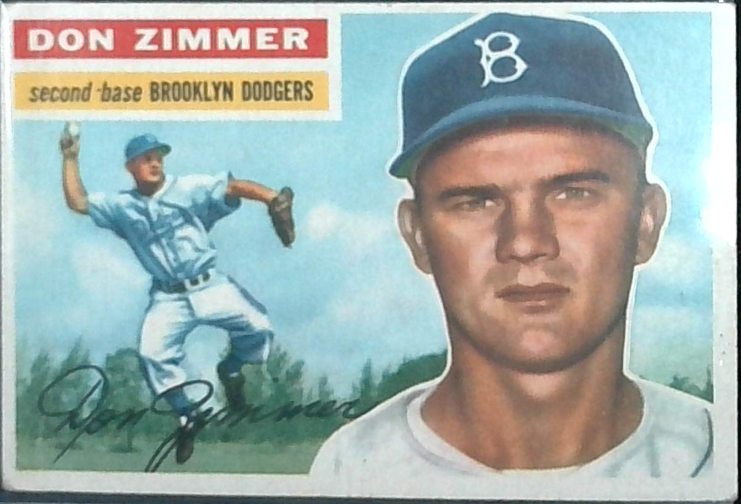 DON ZIMMER 1956 Topps Baseball #99 Brooklyn Dodgers – Great American ...