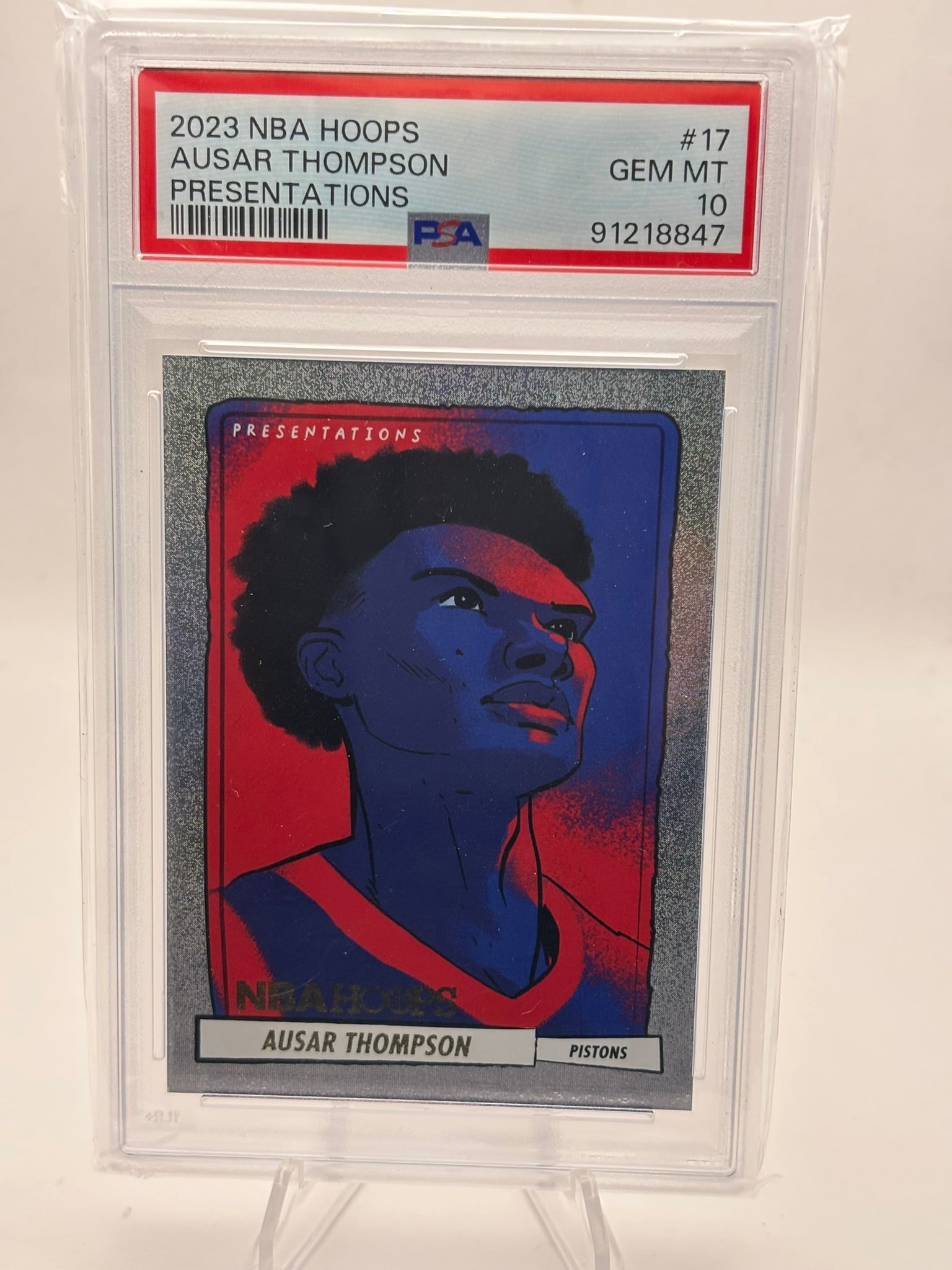 2023 PANINI NBA HOOPS PRESENTATIONS 17 AUSAR THOMPSON PSA 10 – Great ...
