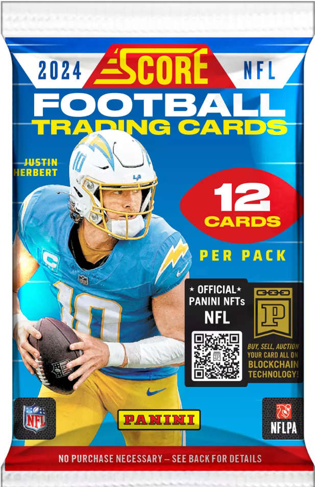 2024 Score Football Retail Pack – Great American Sports Cards