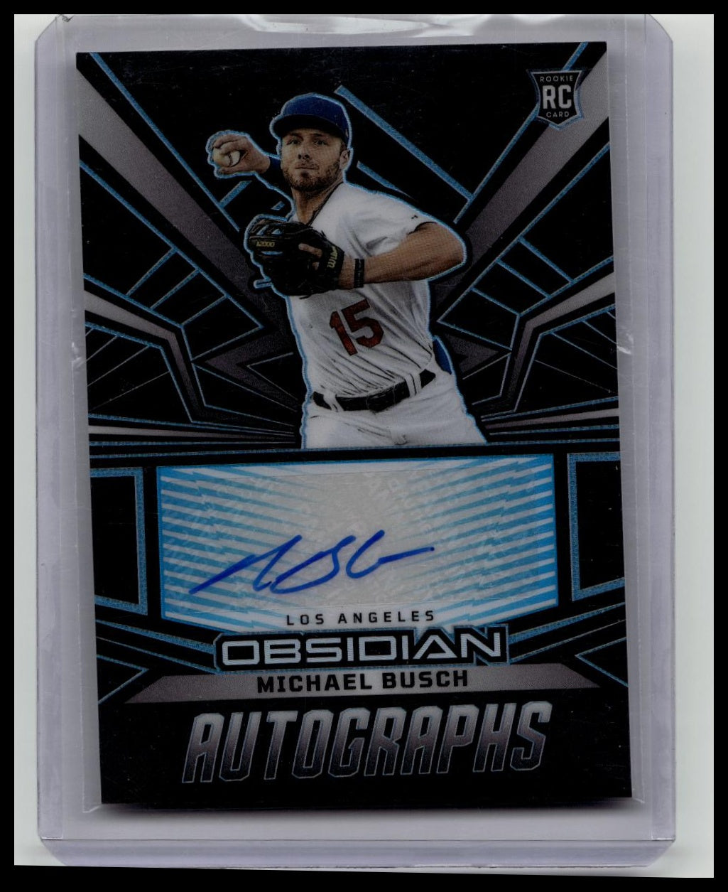 2023 Chronicles Obsidian Michael Busch Rookie Auto /49 – Great American ...