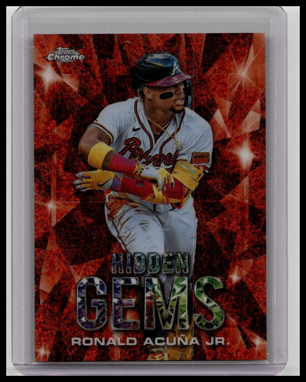 2024 Topps Chrome Hidden Gems Ronald Acuna Jr. – Great American Sports ...