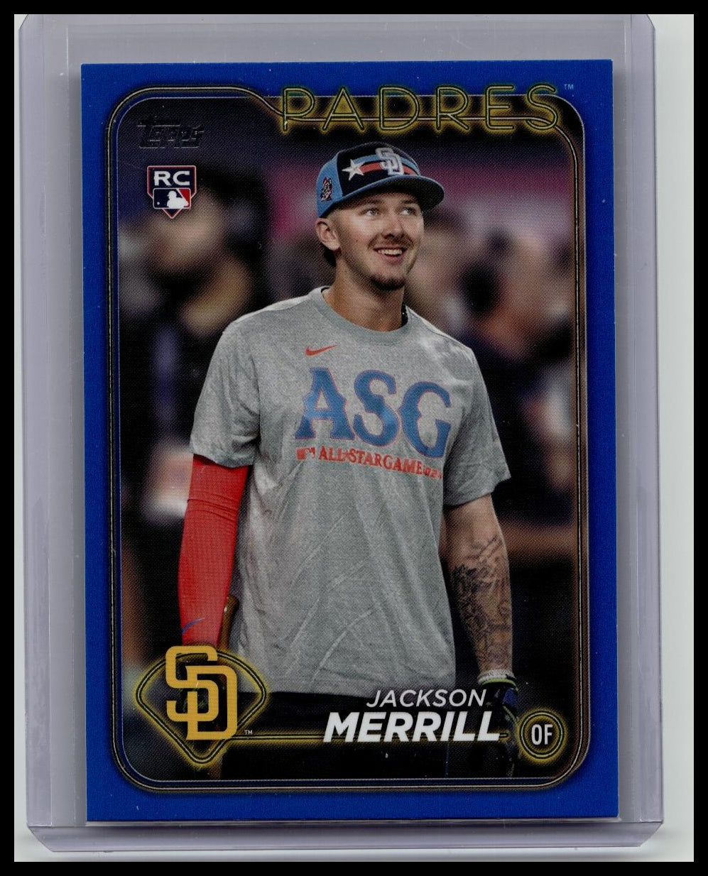 2024 Topps Update Jackson Merrill 2024 All Star Game Blue #ASG-49 Padr ...