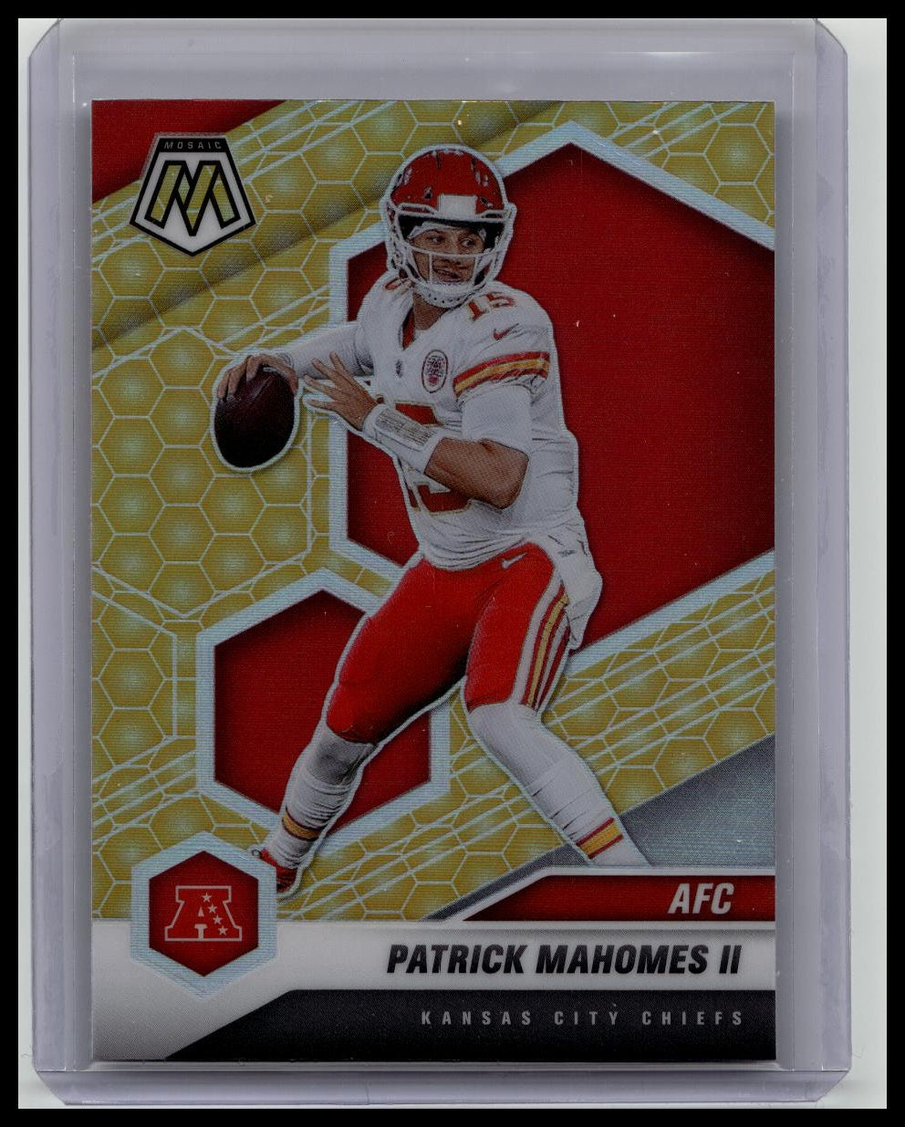2021 Mosaic Patrick Mahomes II Honeycomb SSP Case Hit – Great American ...