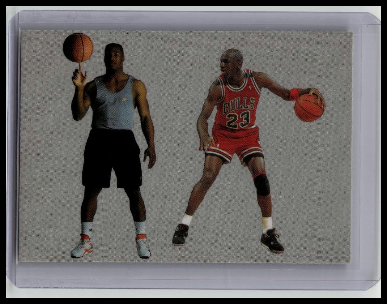 Bo Jackson Michael Jordan Bo Knows Jordan Promotional Promo Card ...