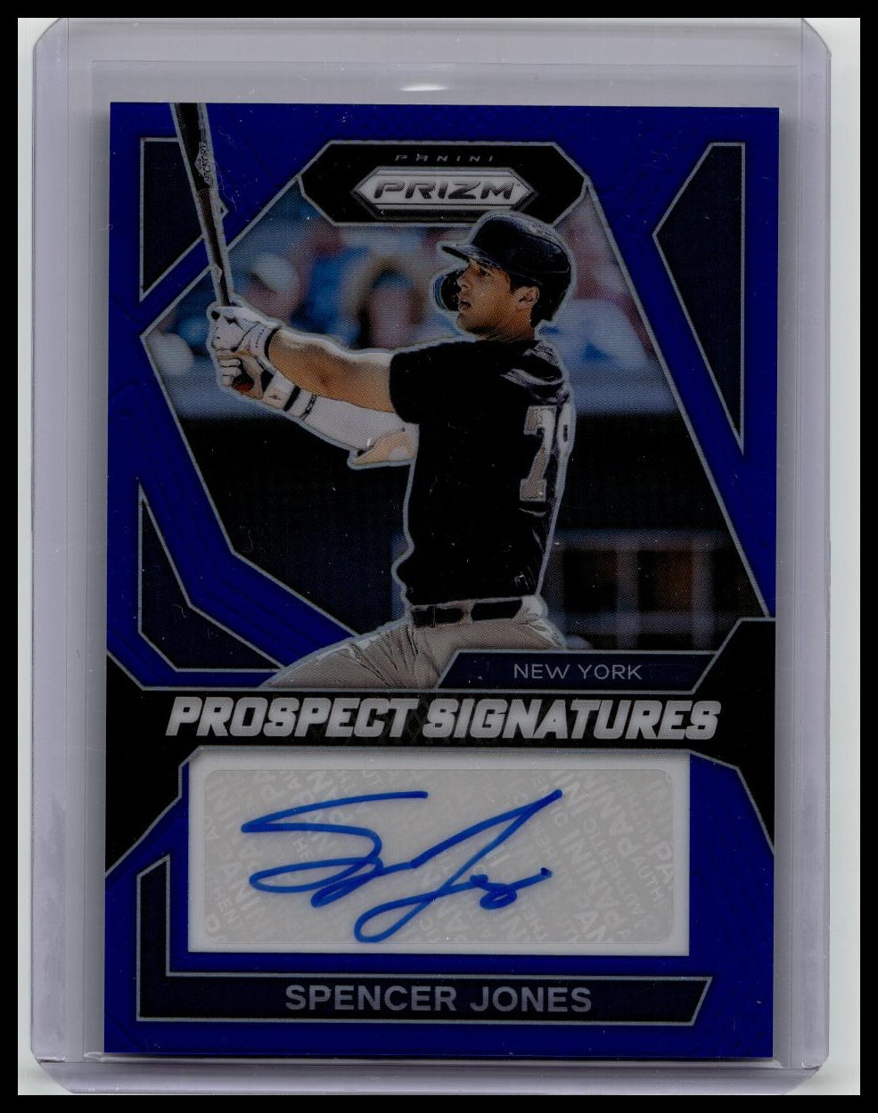 2024 Prizm Spencer Jones Prospect Signatures Blue Auto #'d /49 – Great ...