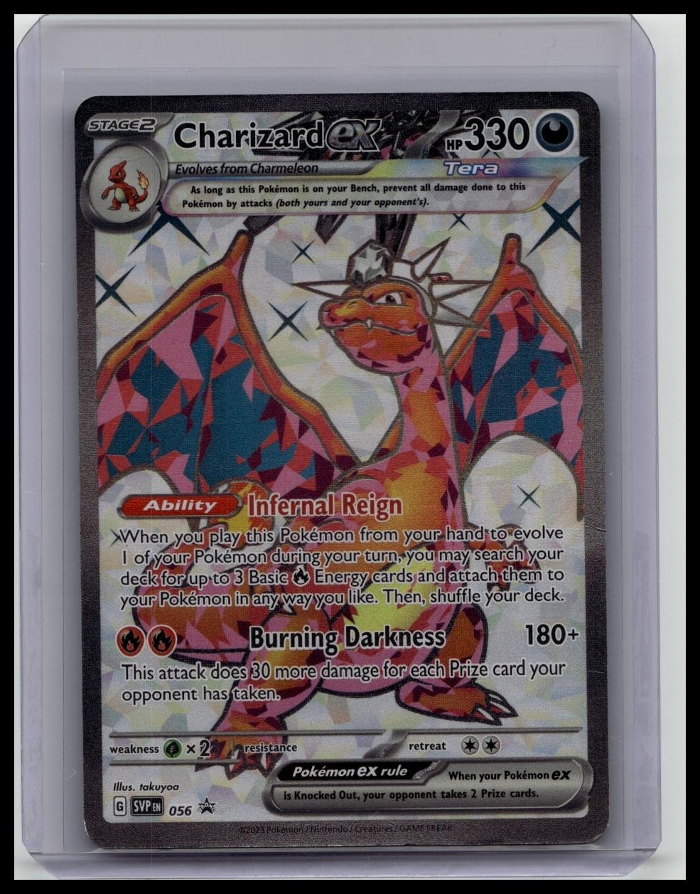 Charizard ex 056 Scarlet & Violet Promo Cards Holo - Pokemon – Great ...