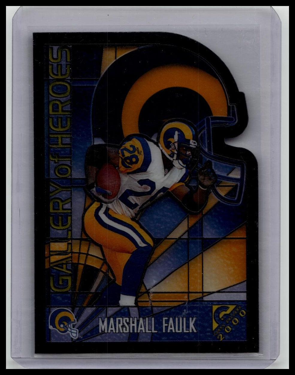 2000 Topps Gallery Of Heroes Marshall Faulk – Great American Sports Cards