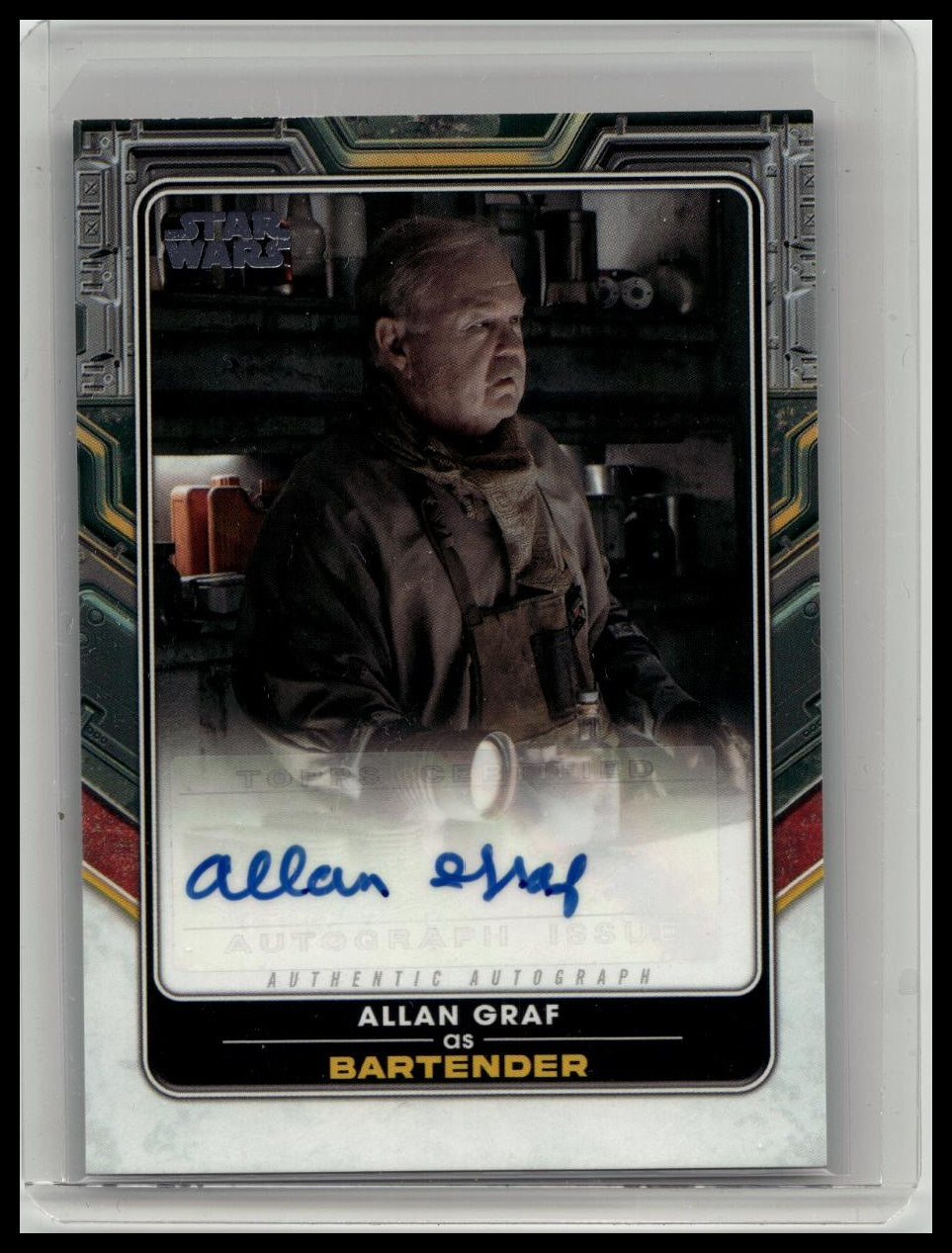 2022 Topps Star Wars The Book of Boba Fett Allan Graf as Bartender #A ...