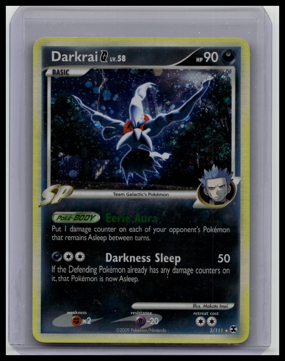 Darkrai G 3/111 Rising Rivals Holo Lv 58 LP POKEMON TCG – Great American Sports Cards