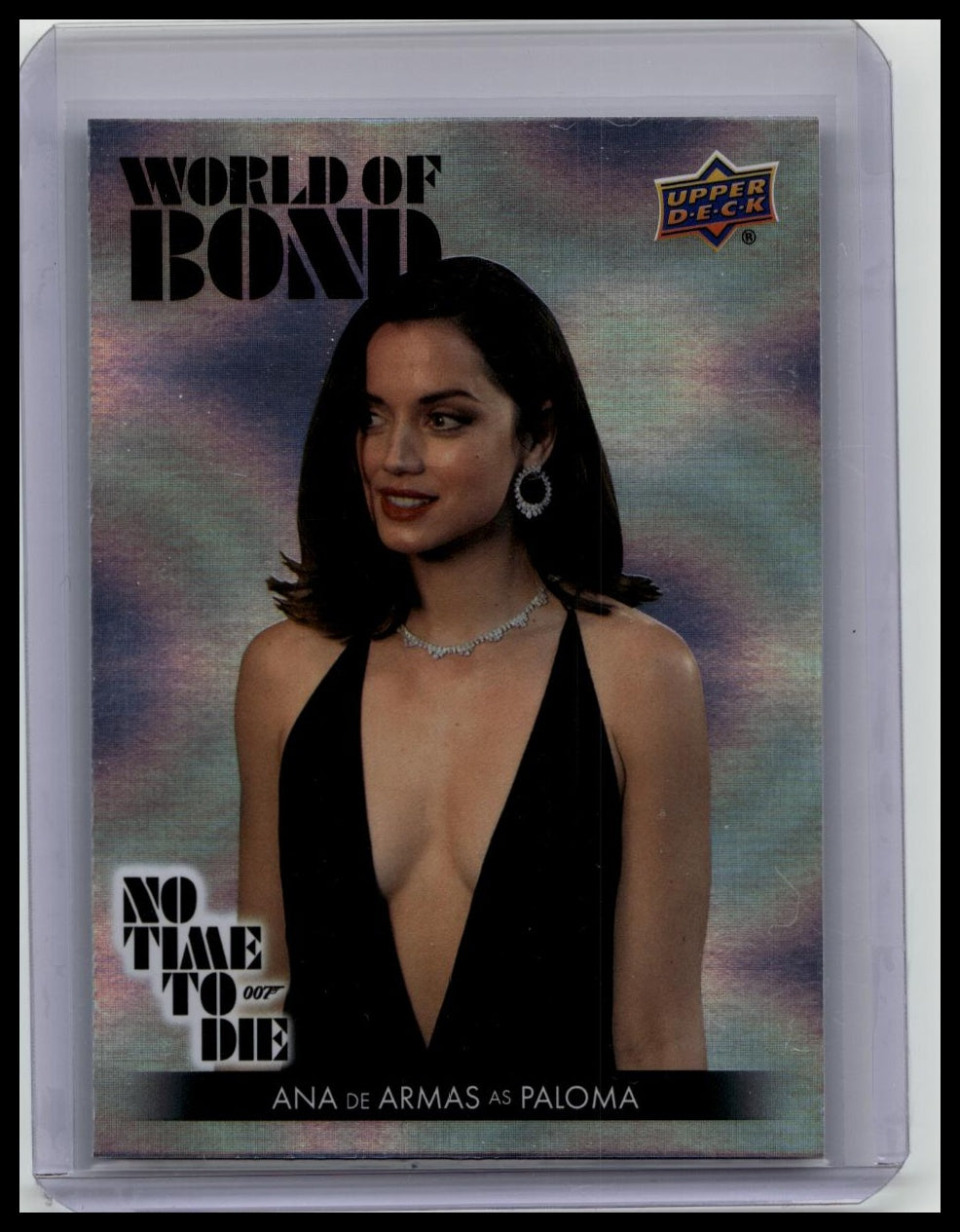 Ana De Armas 2025 UD Bond No Time To Die World Of Bond Holo Foil Palom ...