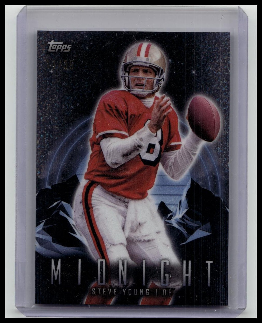 2024 Topps- Midnight Steve Young #88 Parallel/35 – Great American ...