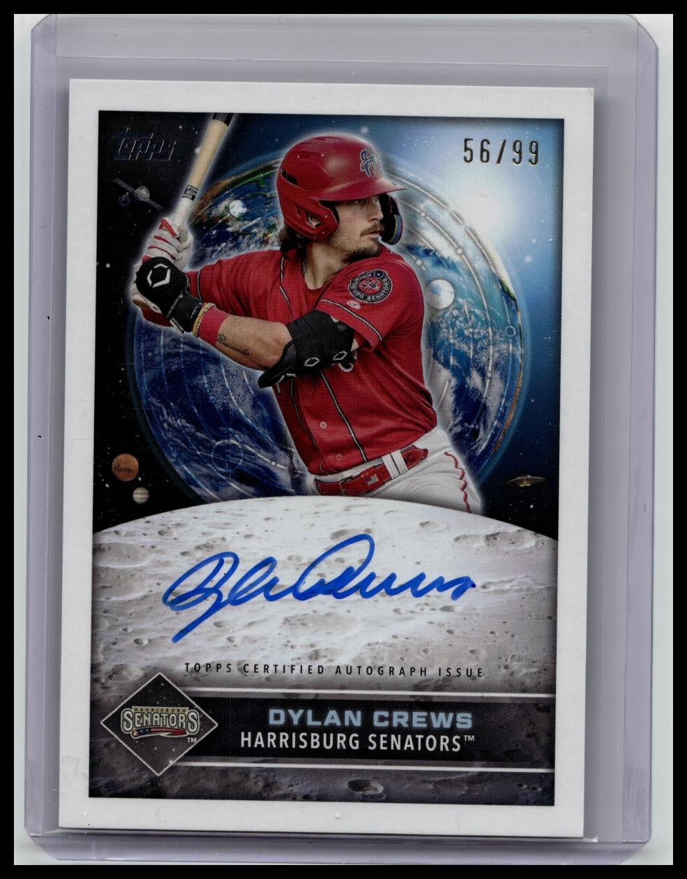 Dylan Crews 2024 Topps Pro Debut 63/99 Future Cornerstones Auto #FCA-D ...