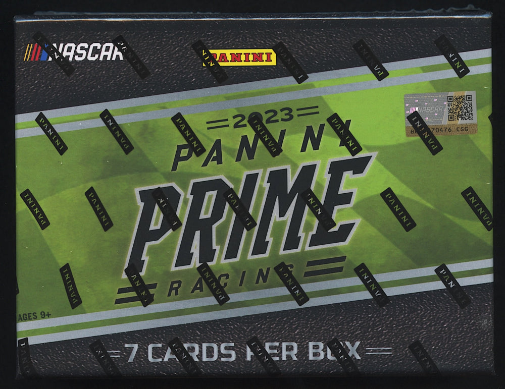 2023 Panini Prime Racing Hobby Box – Great American Sports Cards